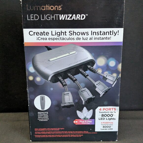 Lumanations | Other | Lumations Led Light Wizard 4 Ports Plug Play ...